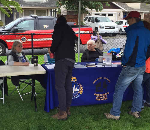View Royal - Emergency Support Services Booth
